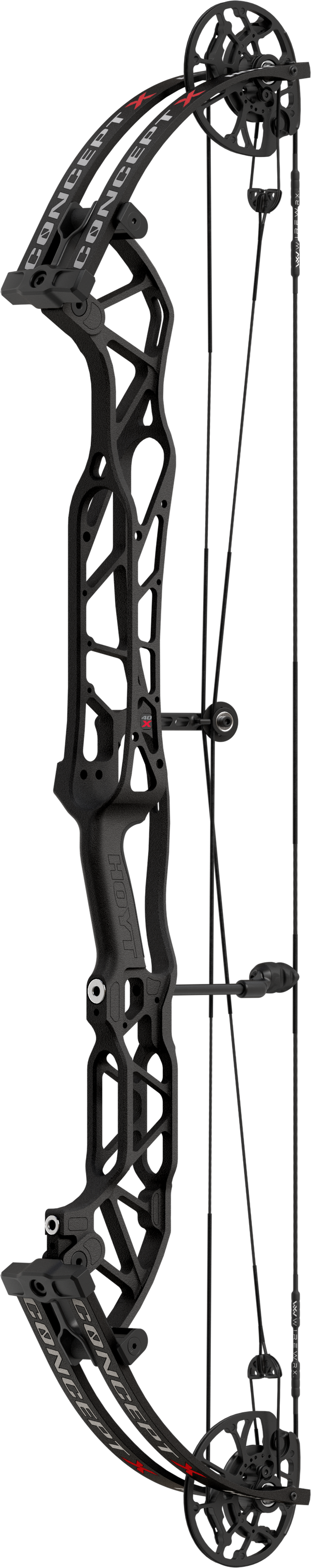 Hoyt Concept X Compound Bow With Gloss Limbs - Wales Archery