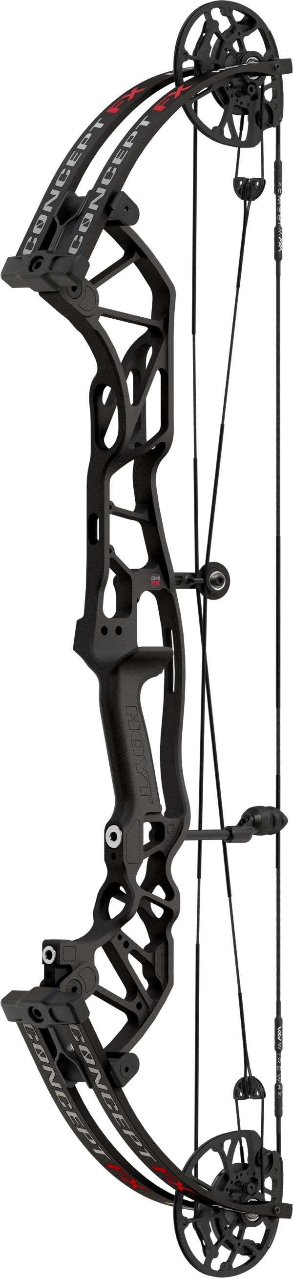 Hoyt Concept FX Compound Bow With Gloss Limbs - Wales Archery