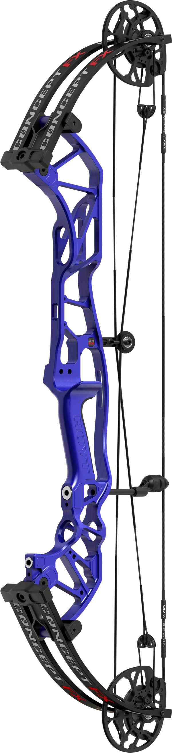 Hoyt Concept FX Compound Bow With Gloss Limbs - Wales Archery