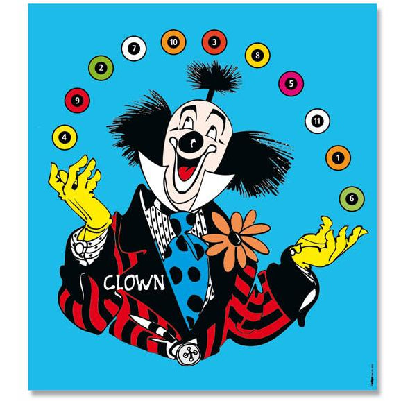 Clown Novelty Target Face - Wales Archery